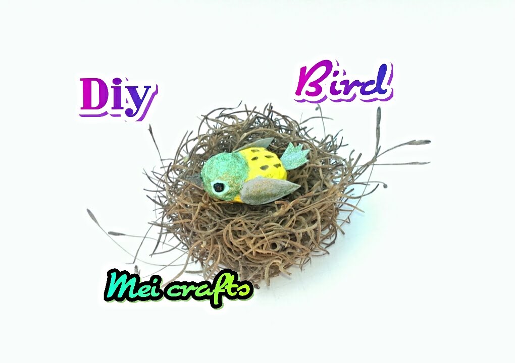 Diy: Bird( easy way) - YouTube