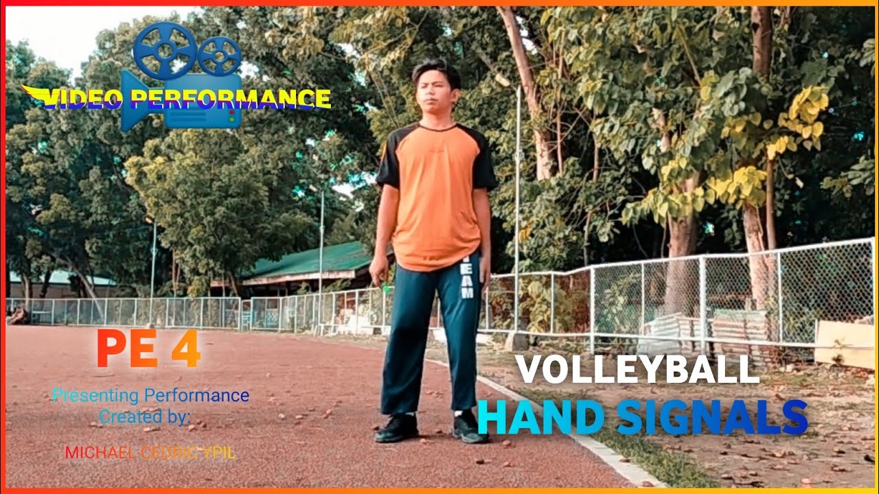 FIVB Volleyball Hand Signals 02 (Michael Cedric Ypil) | Rhay Fun Studio ...