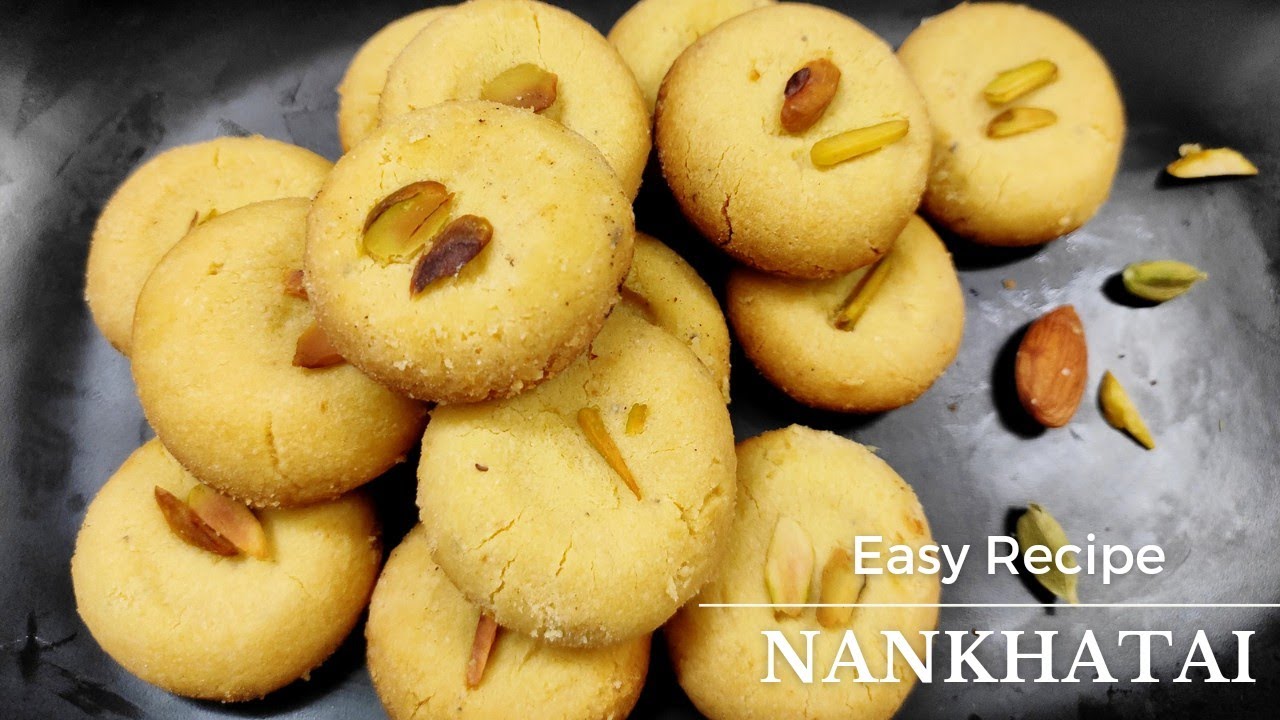How to make nankhatai|Nankhatai Recipe|Perfect खस्ता नानखटाई की रेसिपी ...