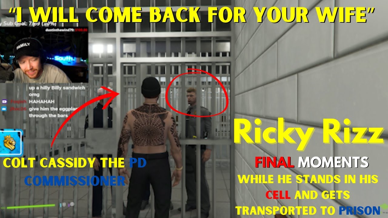 Ricky Rizz's FINAL Moments before YEARS in PRISON... #gtarp | ProdigyRP ...