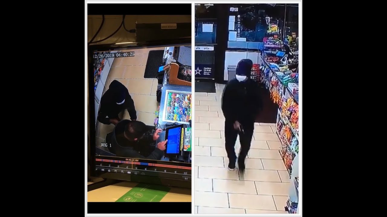 Armed Robbery at 7-11 convenience store robbery - YouTube