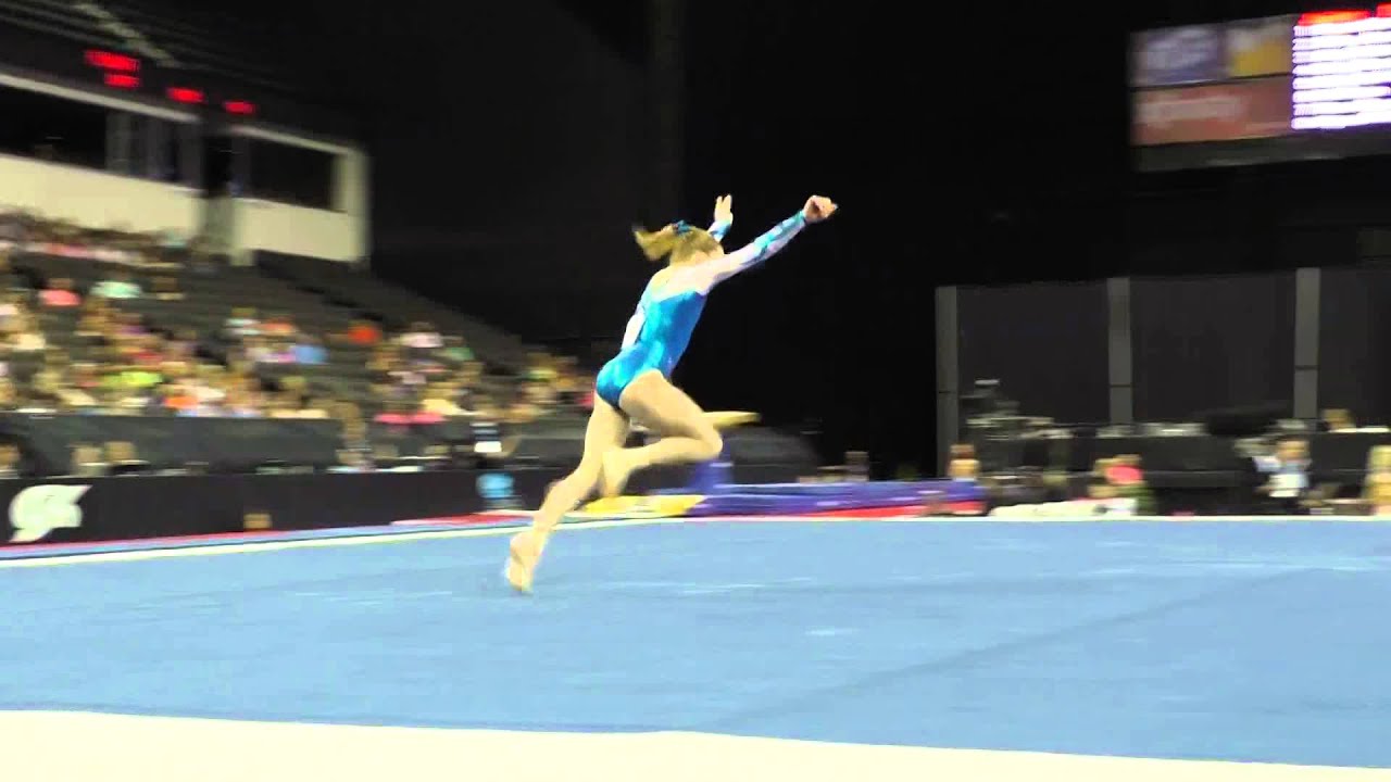 Madison Rau - Floor Exercise – 2015 Secret U.S. Classic - YouTube