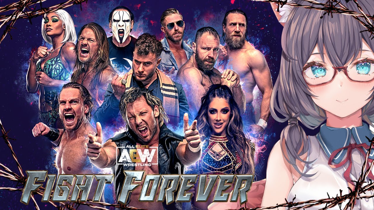 【AEW：Fight Forever】G1CLIMAXの話をしながらハードモードに挑戦してみる！Road to elite！育成モードで遊ぶぞ ...