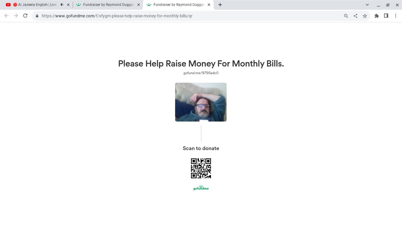 Go Fund Me Appeal Video Please Help . Please Gift Just 5 Pounds - YouTube