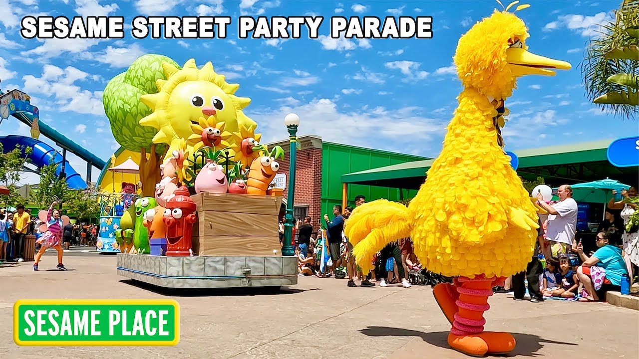 Sesame Street Party Parade at Sesame Place San Diego | FULL SHOW 4K ...