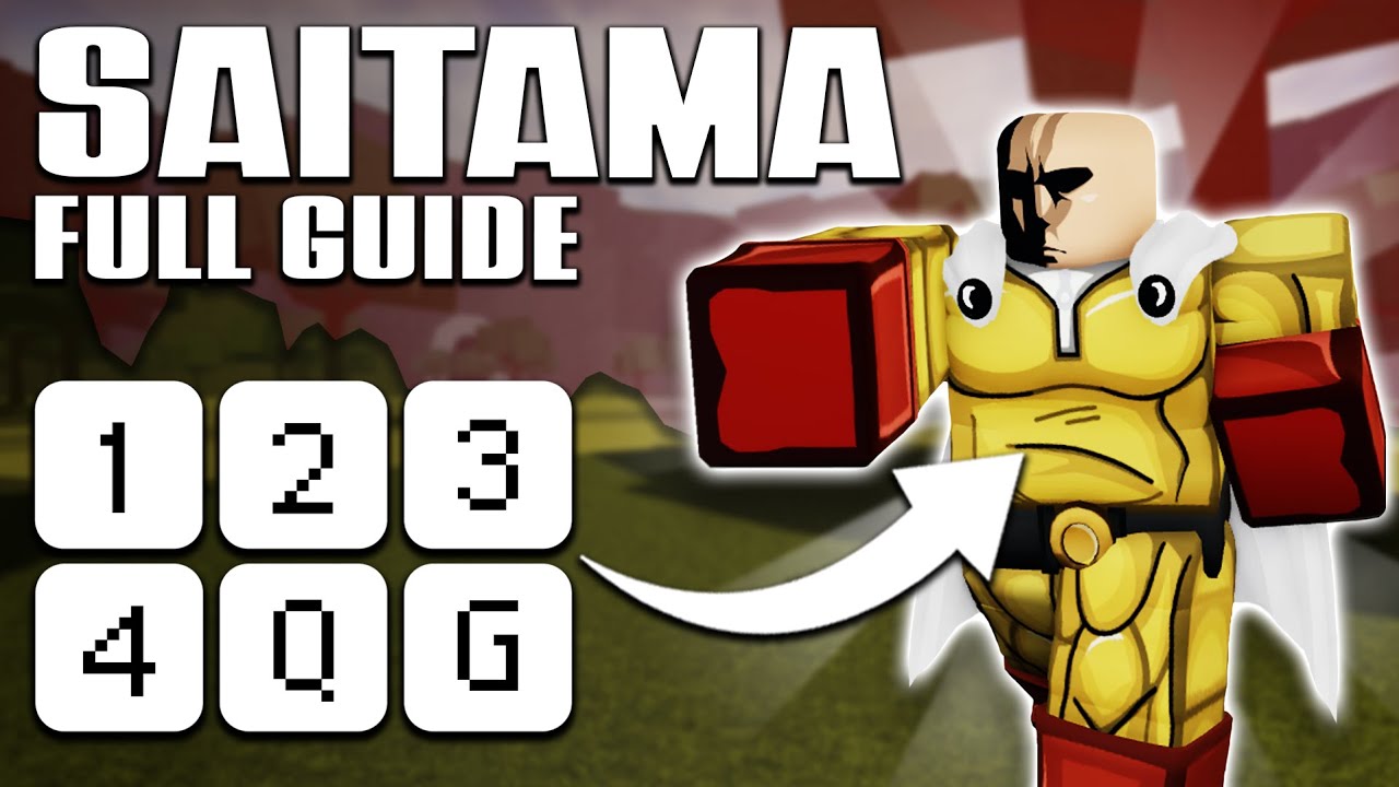 Full Saitama Guide - The Strongest Battlegrounds - YouTube