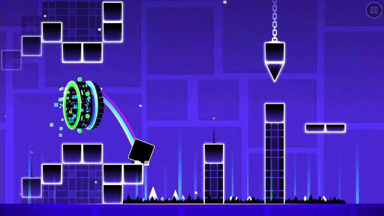 GEOMETRY DASH NIVEL#7 JUMPER A LA PRIMERA CON TODAS LAS ESTRELLAS - YouTube