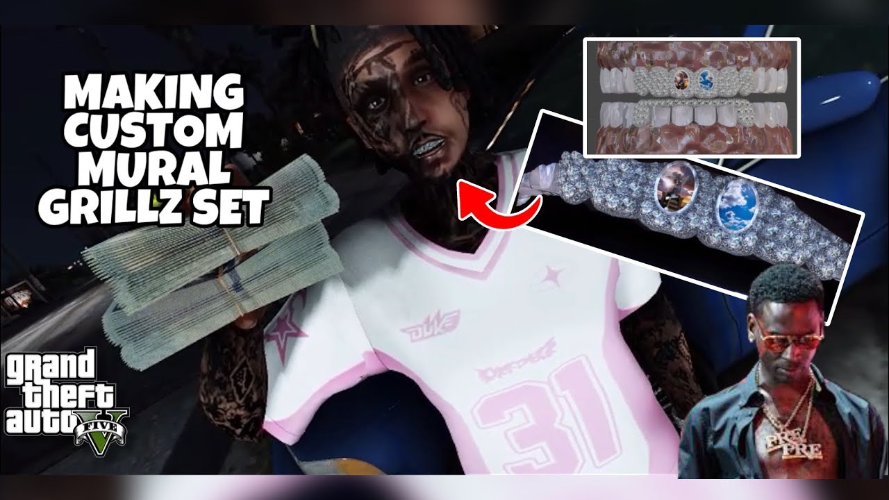 Making A Custom Young Dolph Grillz Set + More In GTA 5 RP (FiveM ...