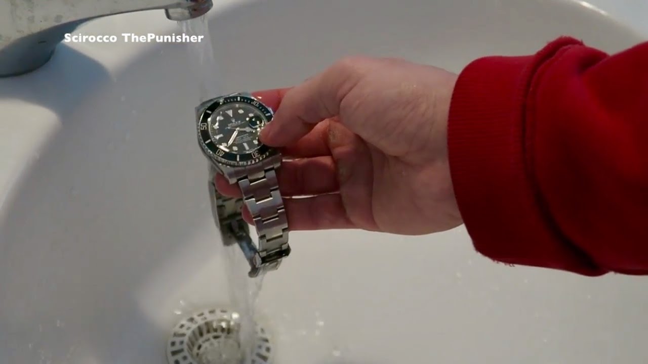 Washing My ROLEX After 2 Months of Intense Use!! - YouTube