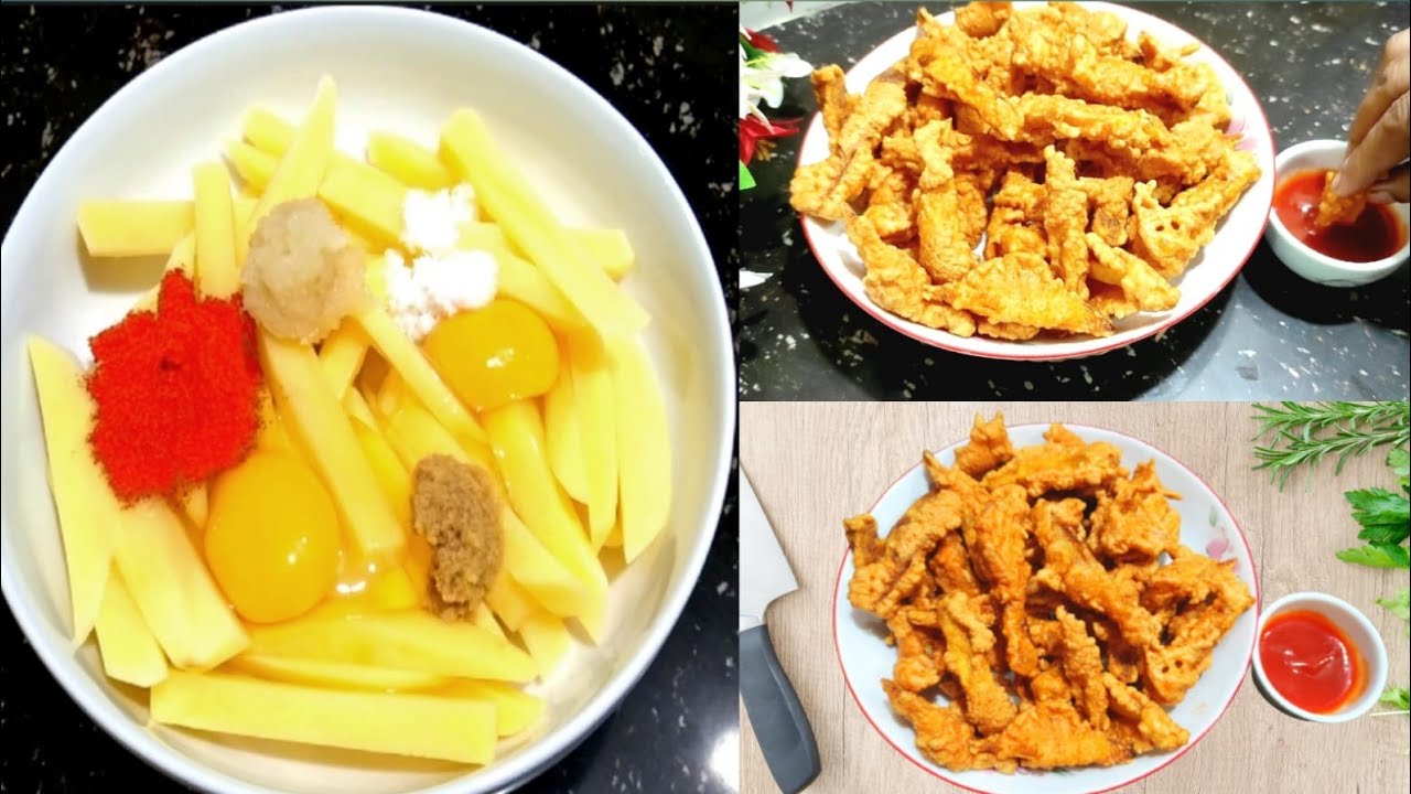 Crispy Egg French Fries Recipe ||Easy Egg French Fries || Egg Snacks ...