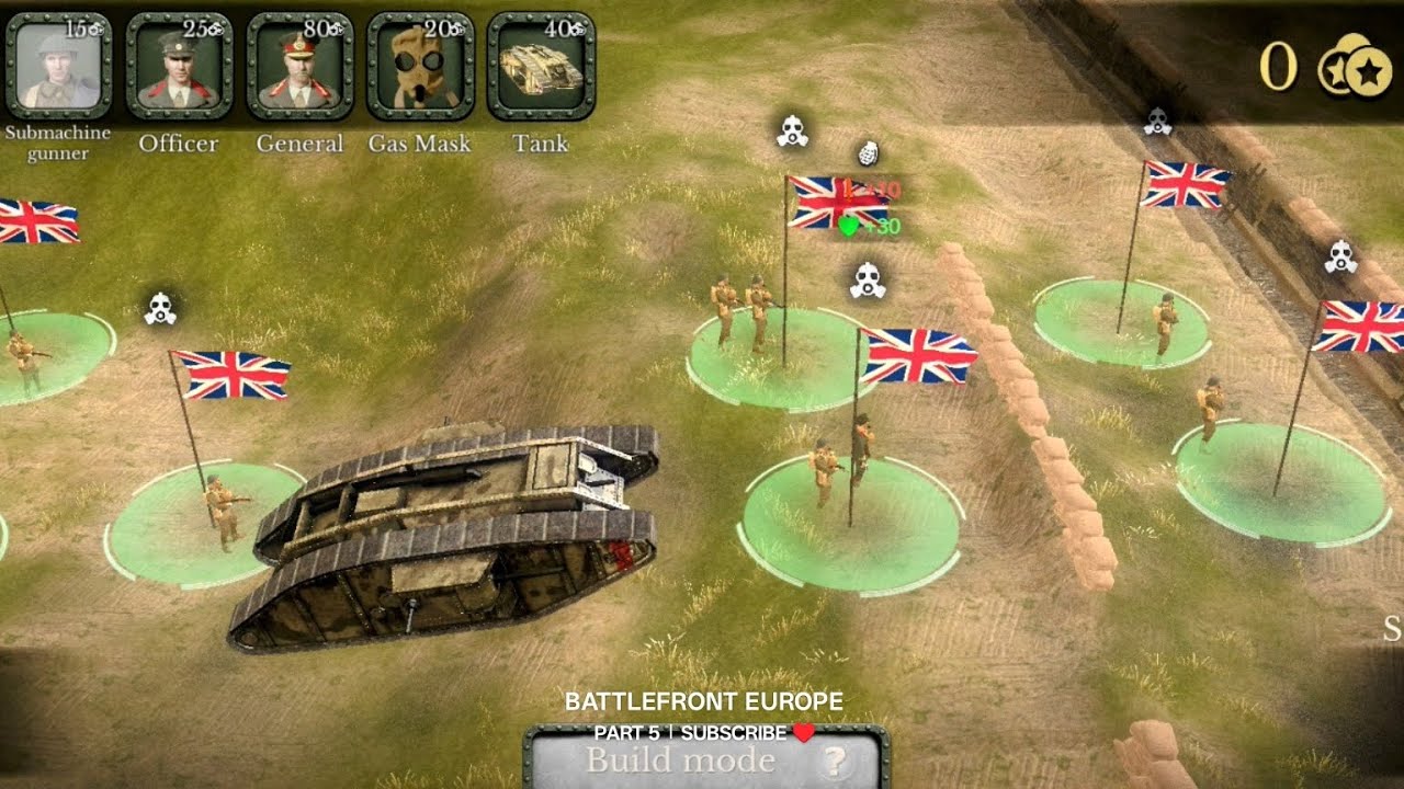 Battlefront Europe : WW1 - Part 5 Tank #battlefront #europe #ww1 - YouTube