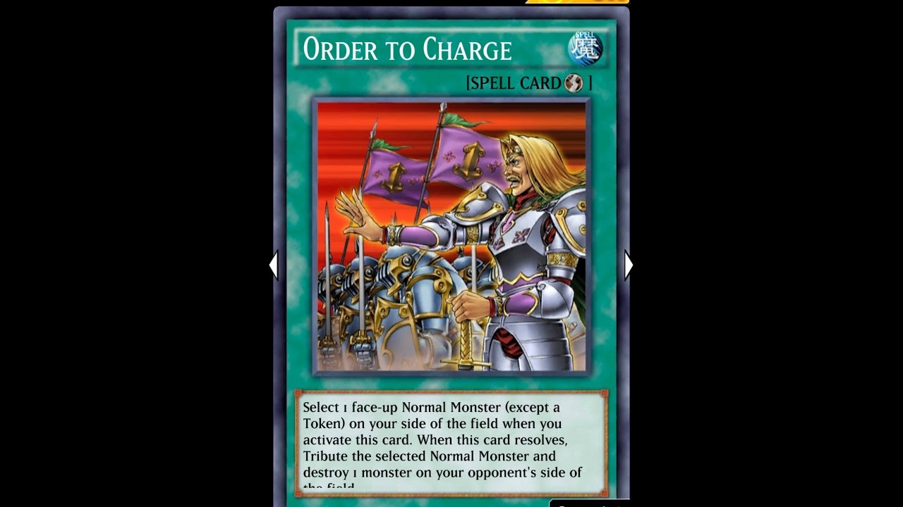Yugioh Duel Links - Order to Charge - YouTube