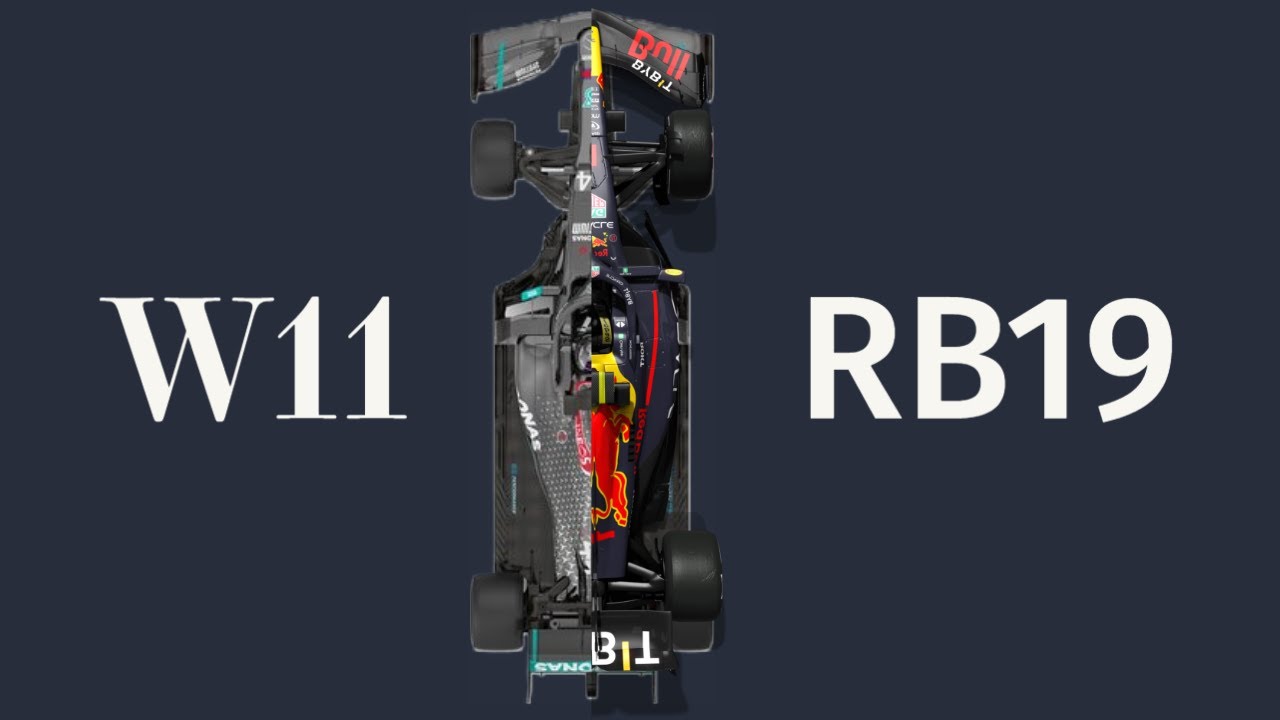 The W11 Vs The RB19 | Silverstone - YouTube