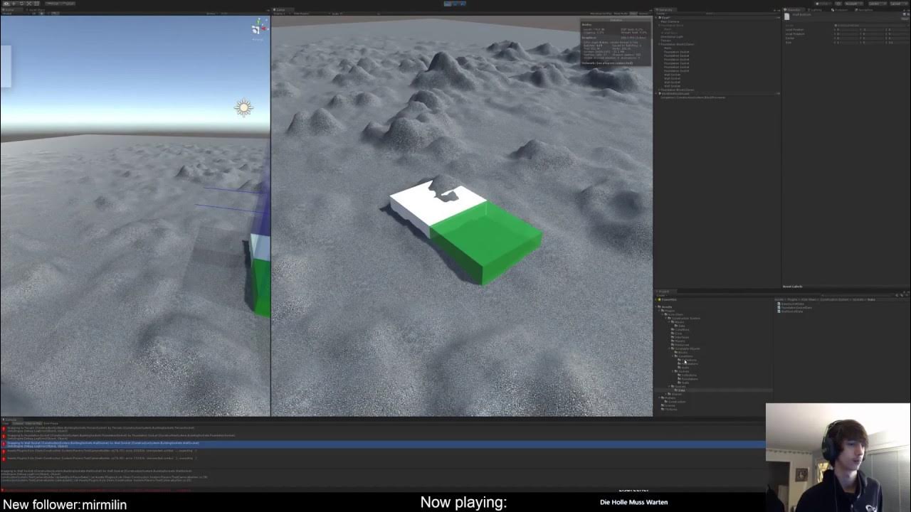 Construction System Survival Multiplayer Unity 5.6 #gamedev #programming #unity3d - YouTube