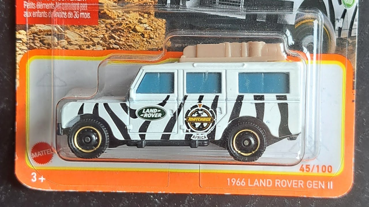 Matchbox Land Rover Gen II Safari '66 - YouTube