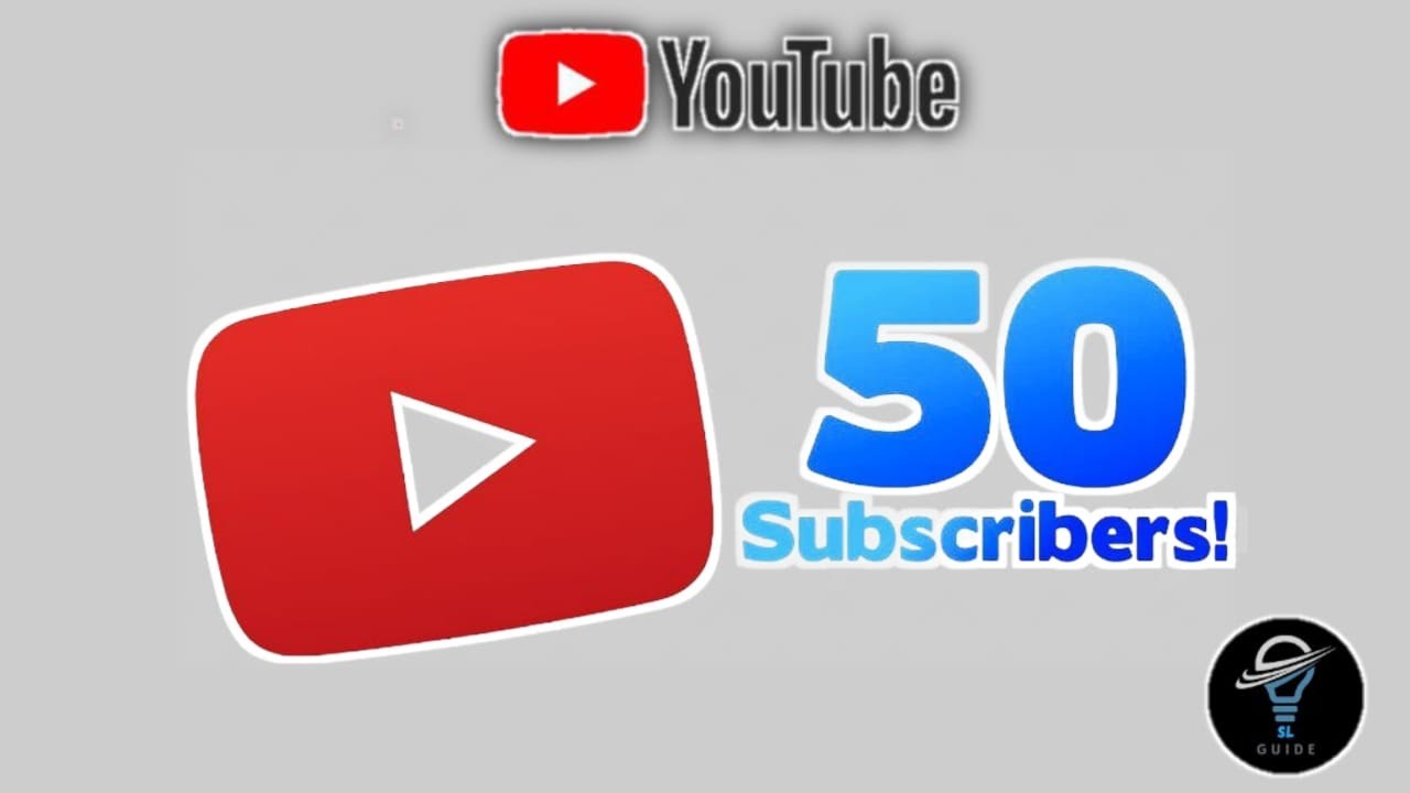 පළවෙනි Subscribers 50 ගන්න විදිහ | First 50 Subscribers | SL Guide # ...