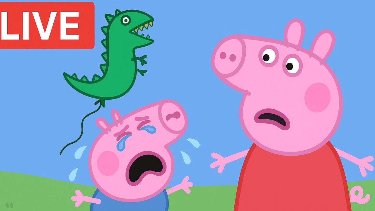 🔴 Peppa Pig & GEORGE LOST BALLOON 🐷 ALL NEW Peppa Pig Episodes Super ...