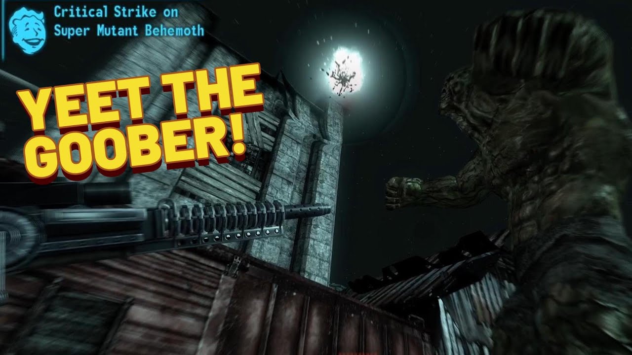 Bullying a Super Mutant Behemoth - YouTube