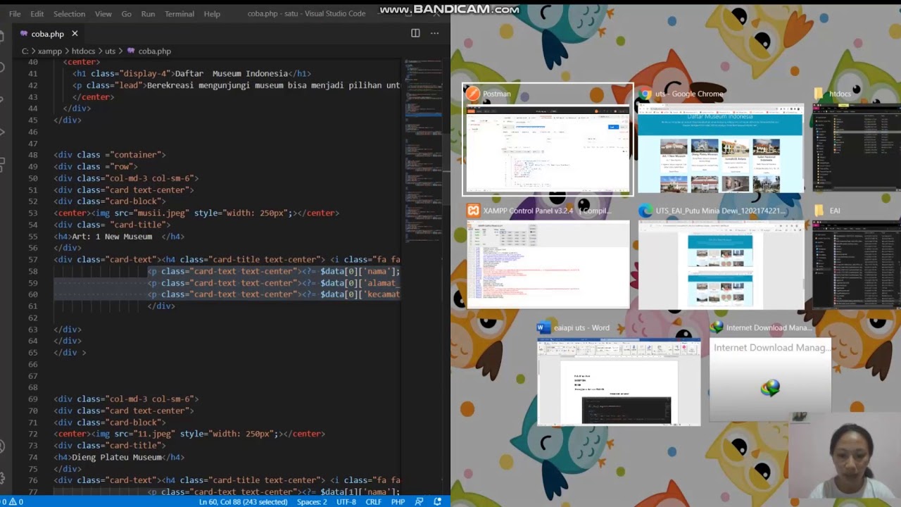 Putu Minia Dewi_1202174221_SI4106_UTS_EAI - YouTube