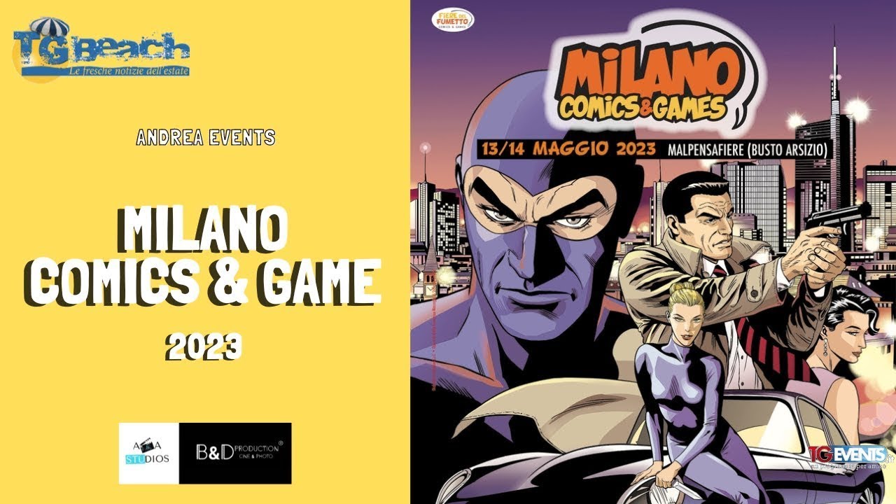Milano Comics and Games 2023 - YouTube