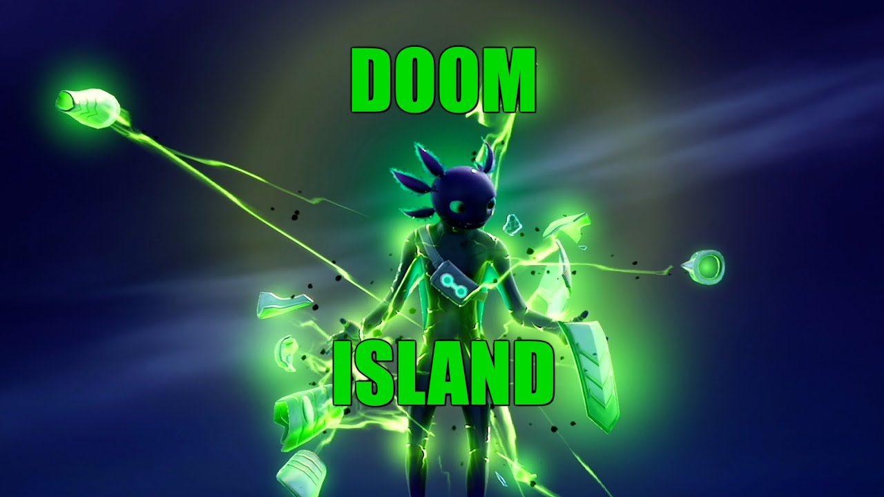 (RARE) DOOM ISLAND in FORTNITE!!! | Atlas the AXO - YouTube