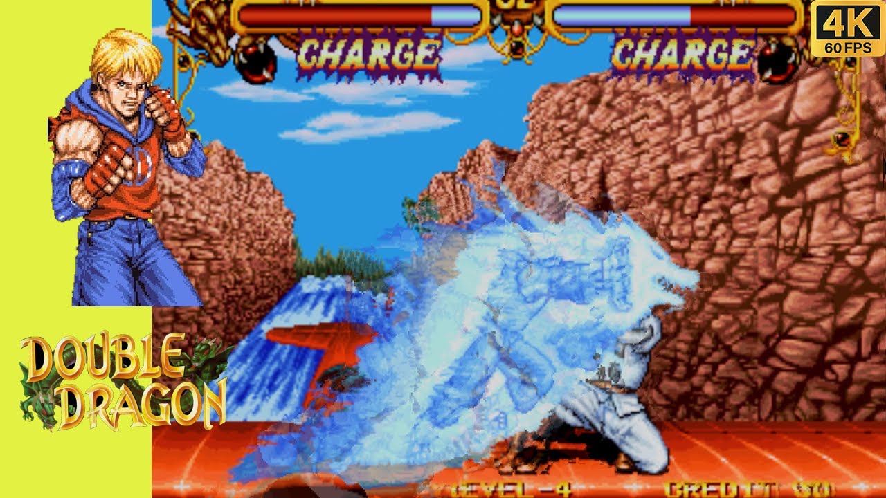 Double Dragon (1995)-Arcade Mode Walkthrough-Billy-4K 60FPS. - YouTube