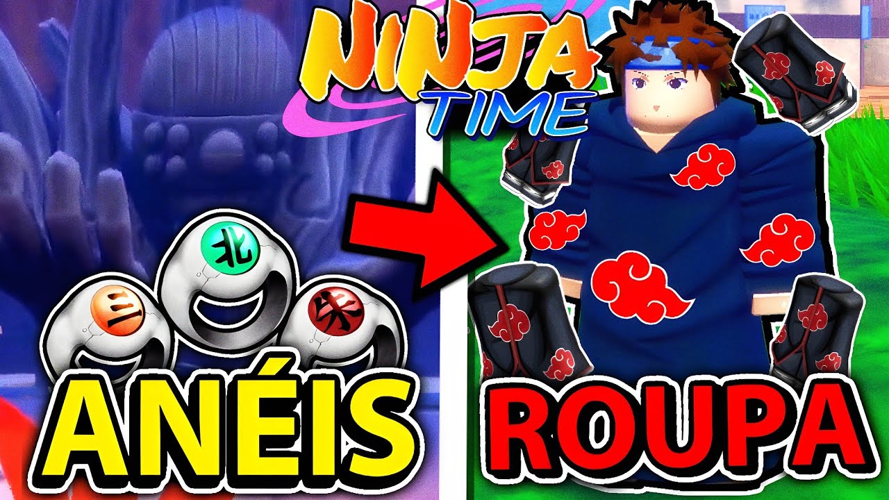 COMO ENTRAR PRA AKATSUKI E PEGAR ACESSÓRIOS NO NINJA TIME! - YouTube