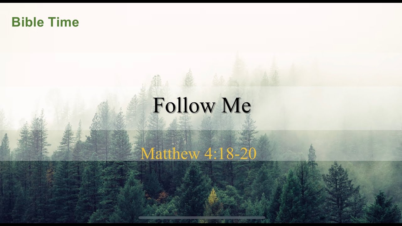 2024-11-17 Bible Time | Follow Me | Pastor Scott Im - YouTube