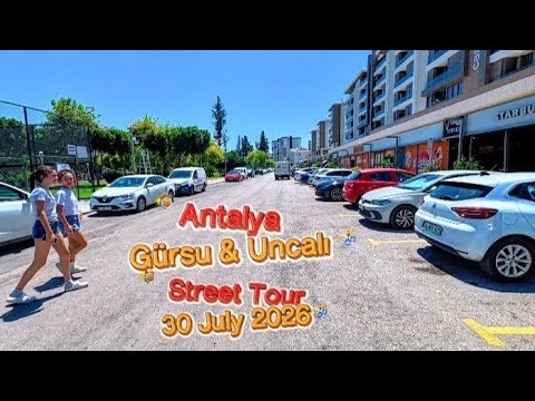 Antalya Konyaaltı Uncalı Mahallesi Tour 30 Jul 2026 #antalya #konyaaltı #uncalı #bicycletour #travel