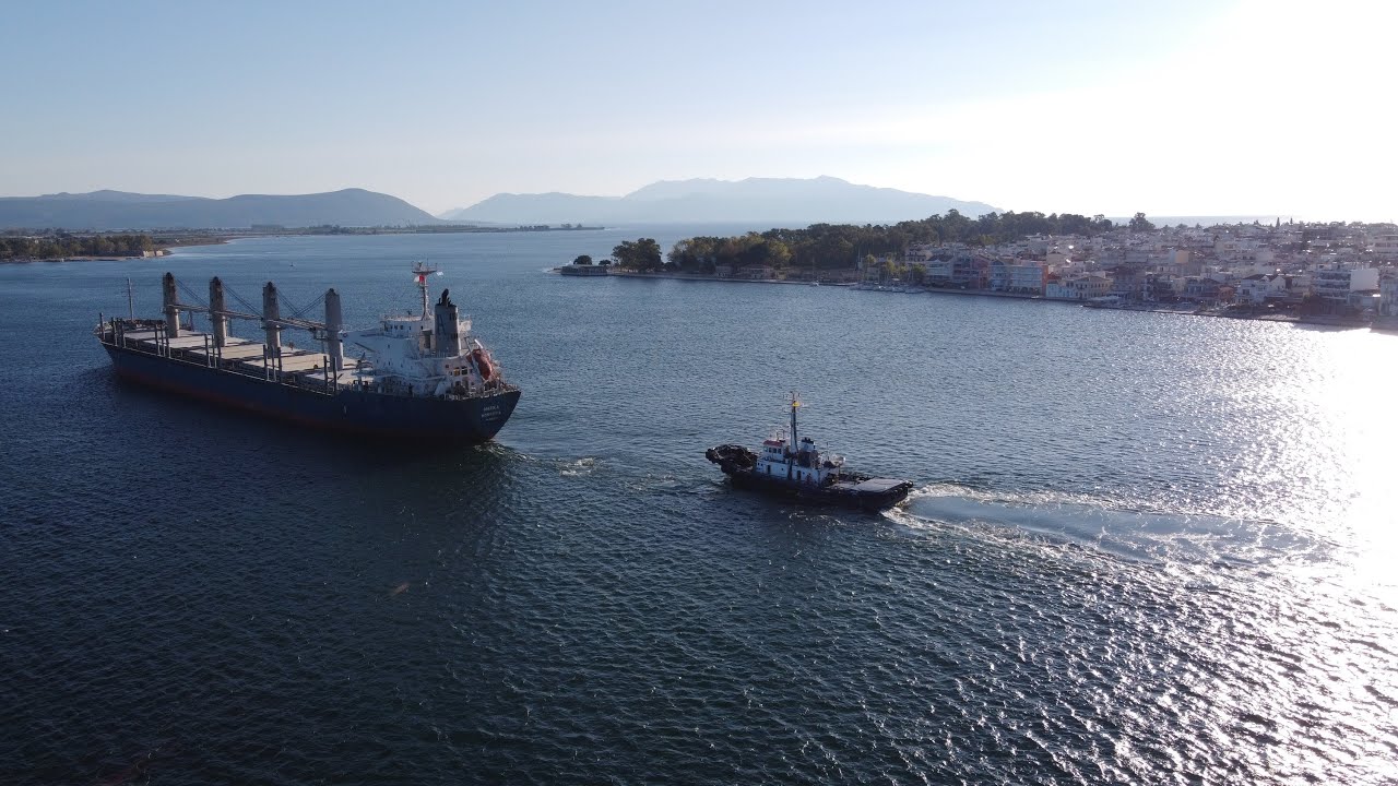 M/V MARIKA sailing from Preveza Port GR - YouTube
