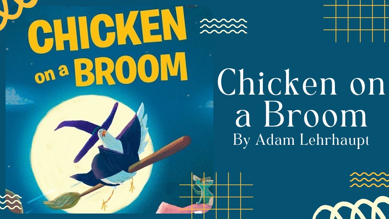 👻 Chicken on a Broom 👻 Halloween Stories for Kids Read Aloud [ READ ...
