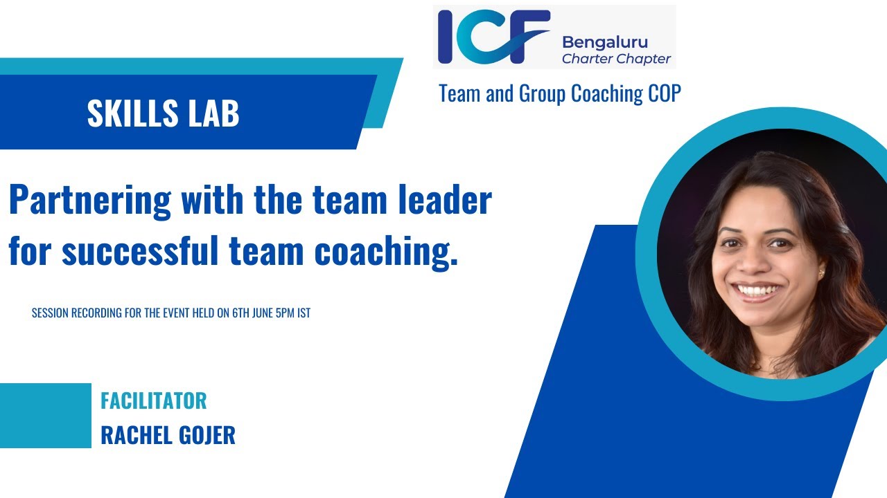 Session recording : Partnering with the team leader for successful team ...