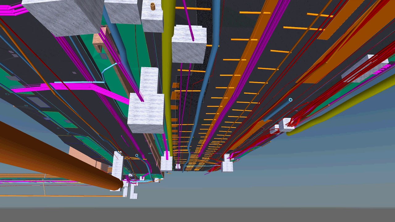 3D rendered model of London street - YouTube