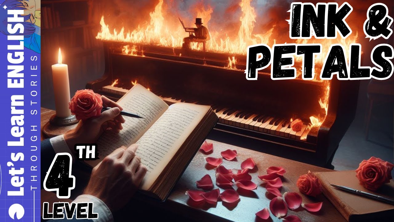 Stories to Learn English - Ink And Petals ★ Level 4 ★ Graded Readers ...