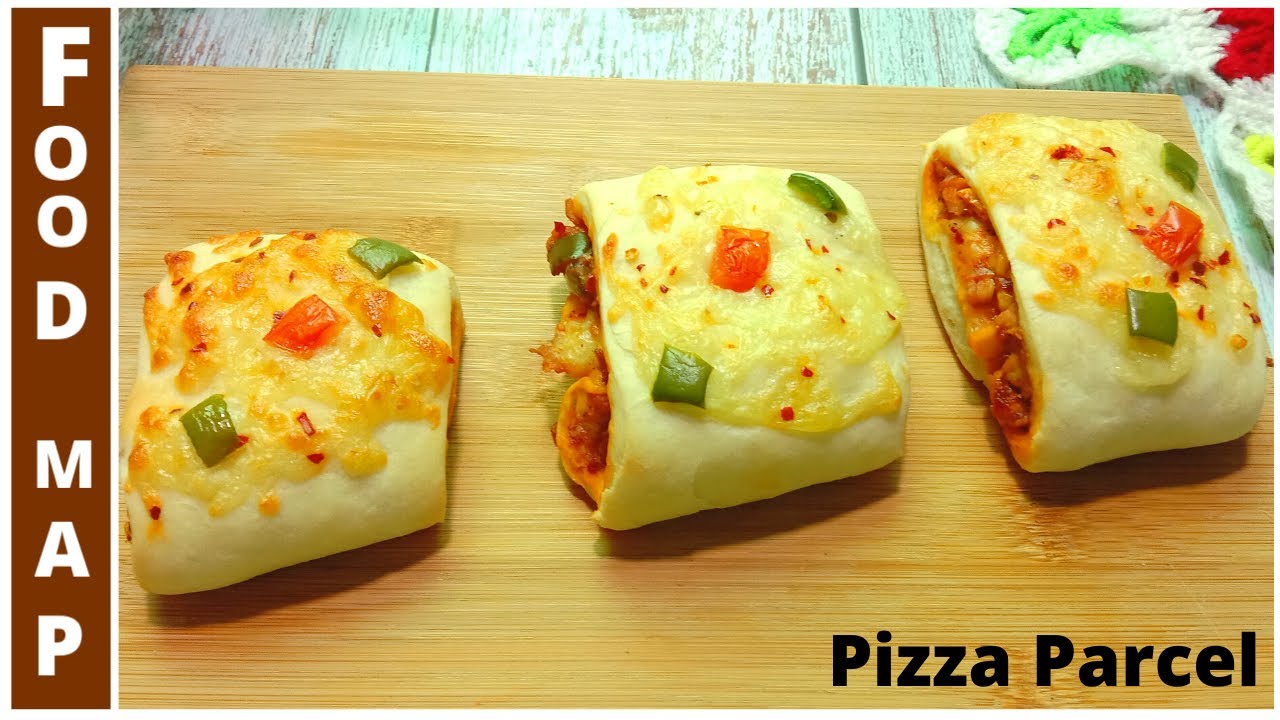How To Make Pizza Parcel | Pizza Parcel | Chicken Cheese Parcel | Easy ...