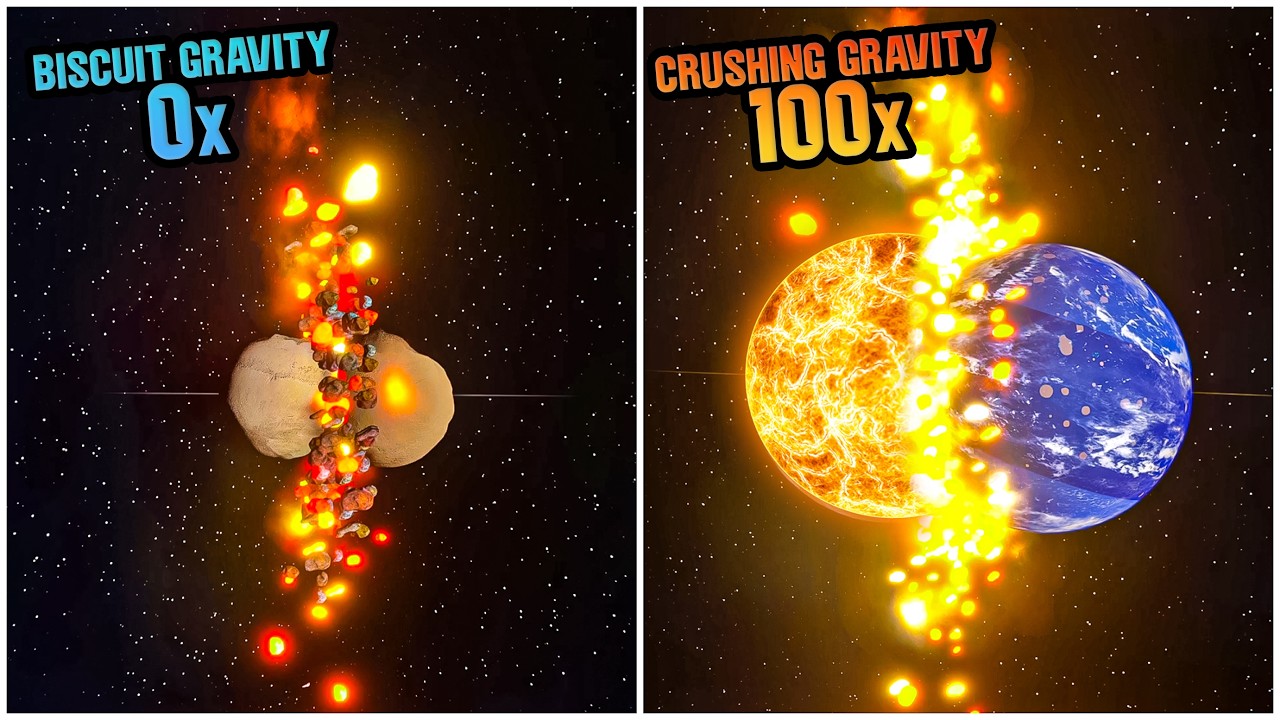 What Happens When You Test COLLISIONS at 1000x GRAVITY? PHYSICS BREAKS ...