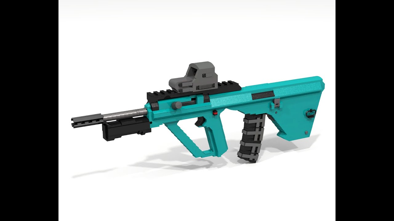 Custom Lego Gun MOC: AUG [Master Edition] - YouTube