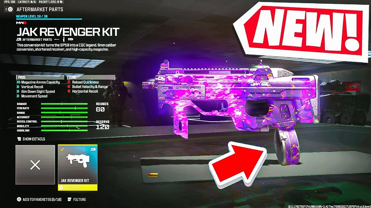 *NEW* "JAK REVENGER KIT" CHANGES EVERYTHING in MW3! (BP50) - YouTube