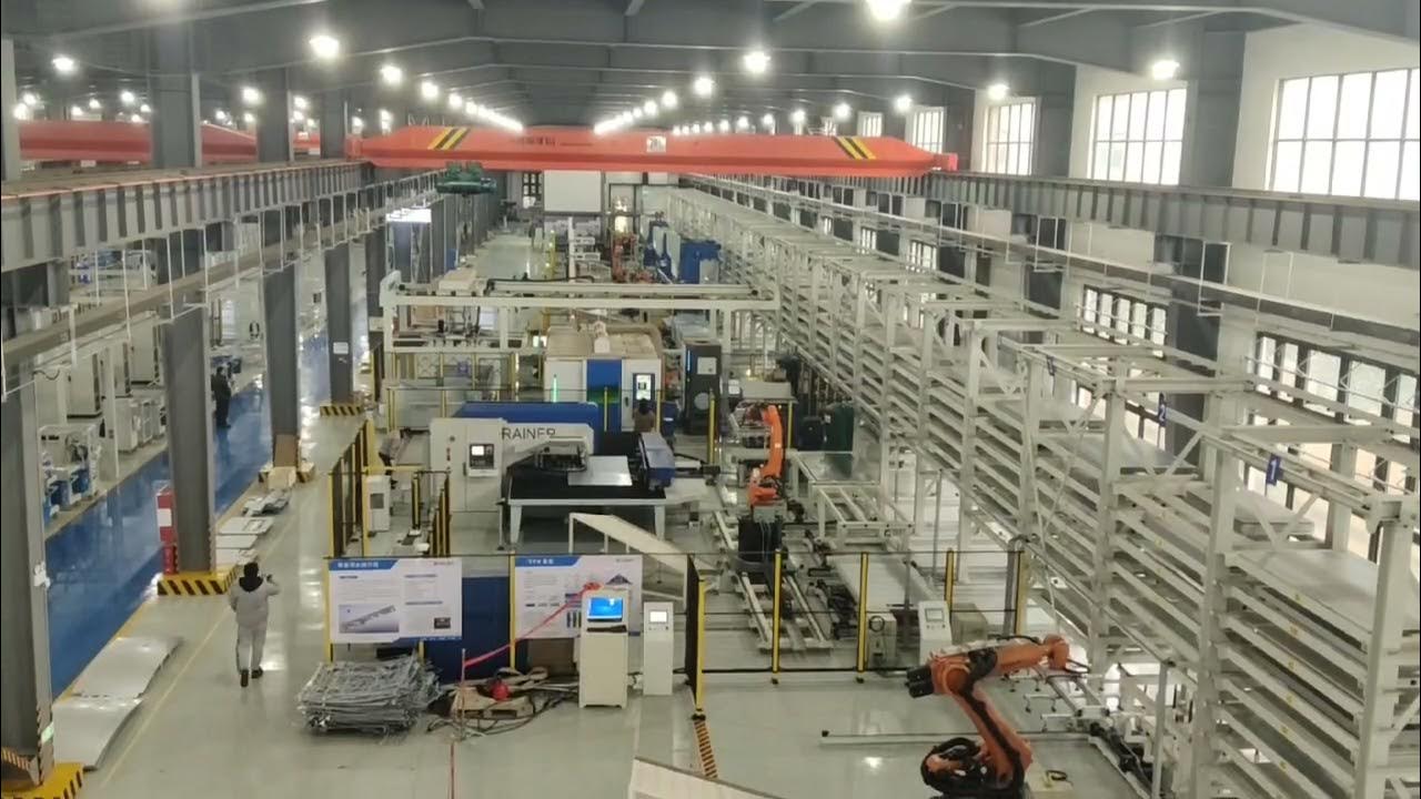 Robotic Laser Sorting System / Laser Loading - Unloading System - YouTube