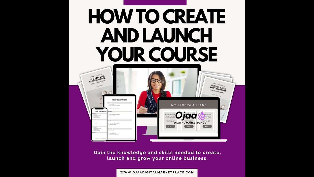 How to create and launch your course - YouTube