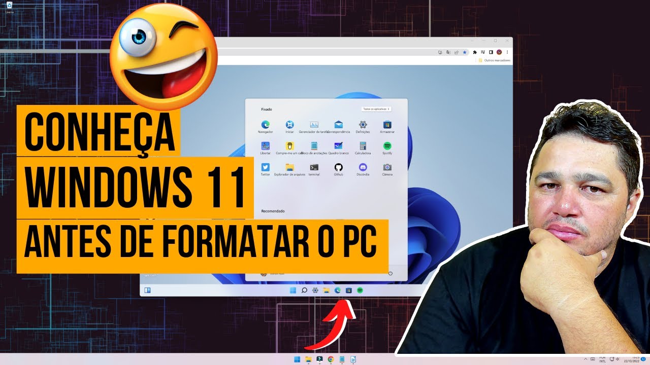 Conheça como é o Windows 11 Online - Antes de Formatar o PC - YouTube