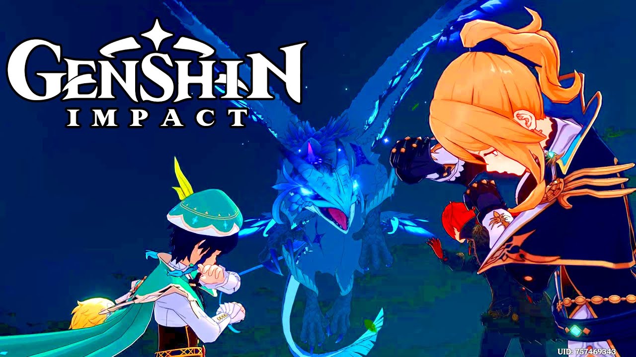 Genshin Impact - Confronting Stormterror [24] - YouTube