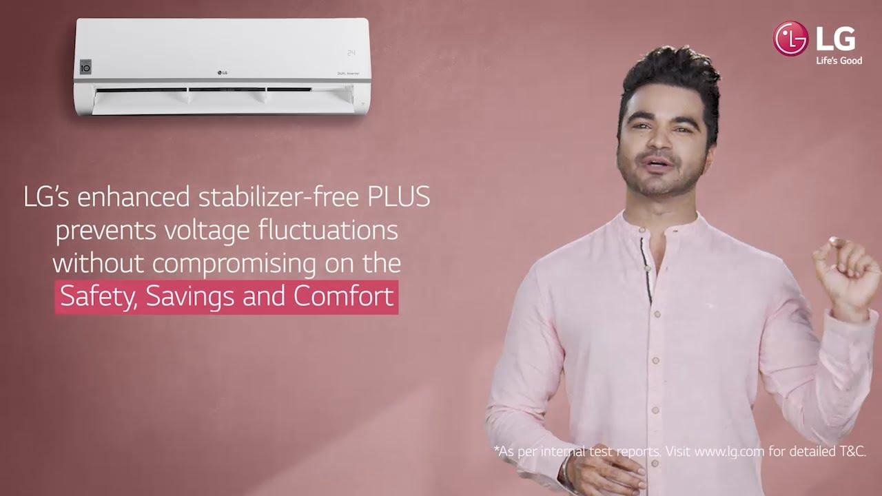 No compromise on safety, savings and comfort with LG DUALCOOL” Ac's ...