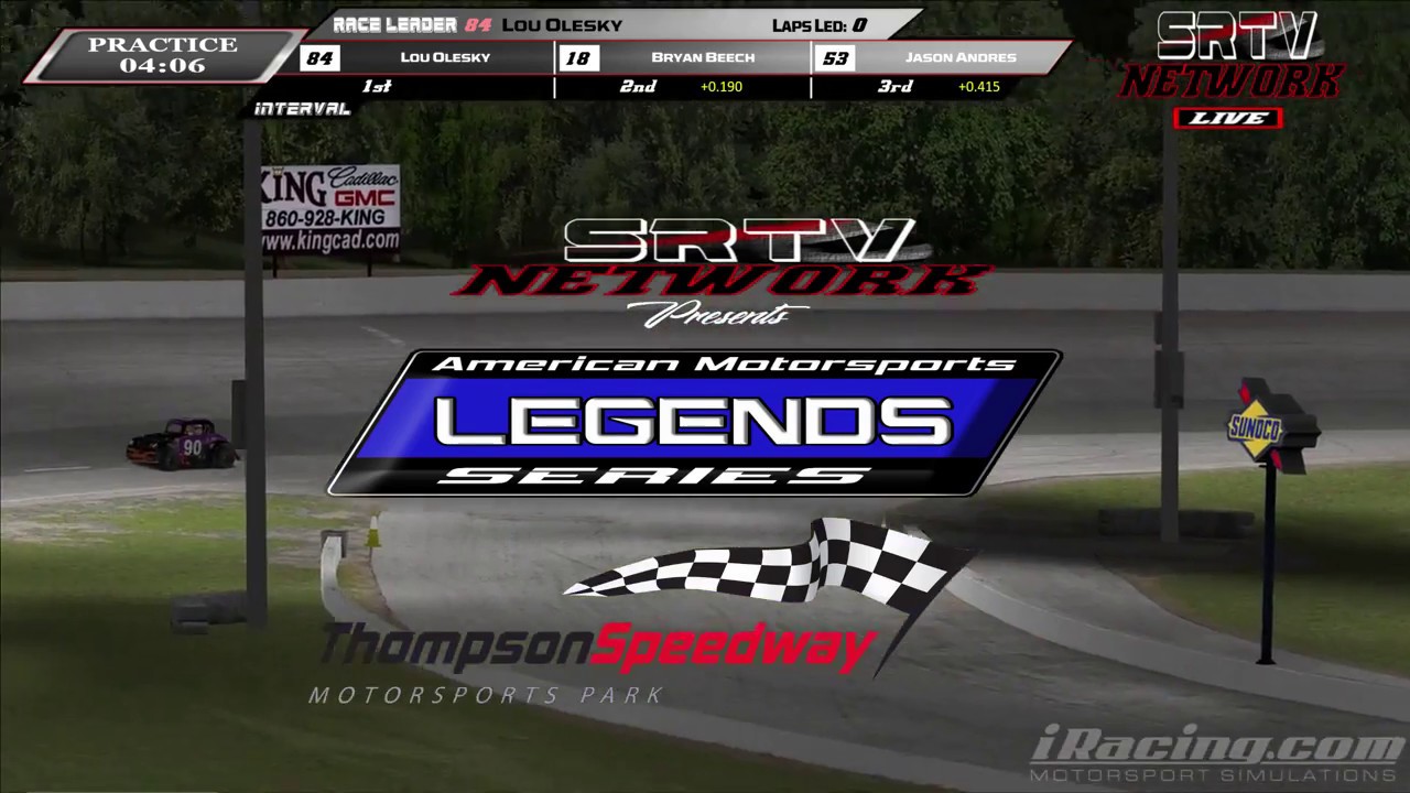 AMS -American Motorsports Simulations - Legends Race #4 - 12/7/17- SRTV ...
