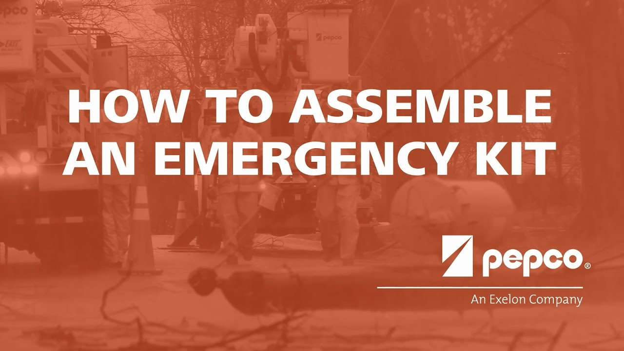 How to Assemble an Emergency Kit - YouTube