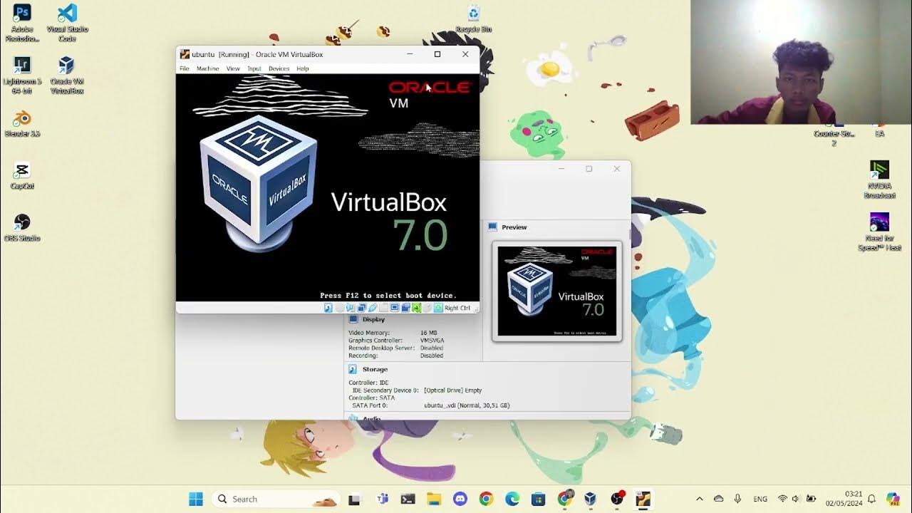 Tutorial Menginstall Ubuntu Dengan Virtual Box | OS - YouTube