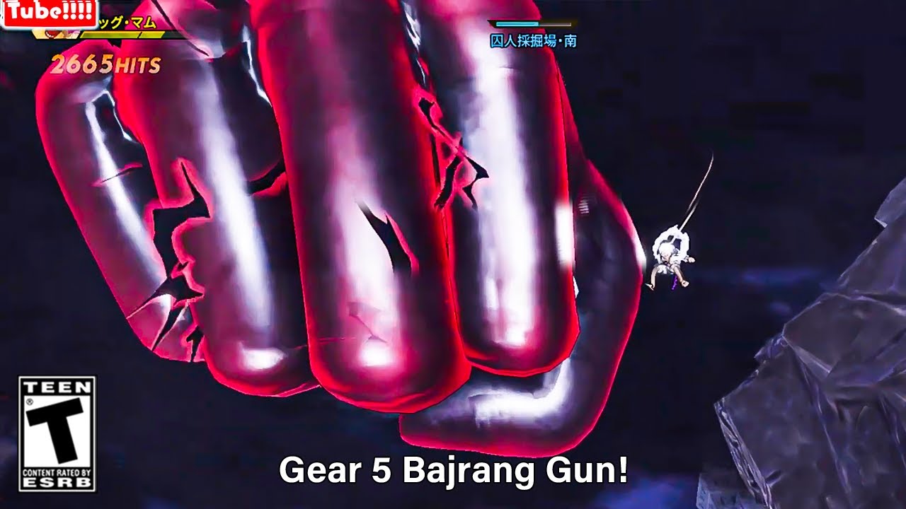 ONE PIECE: Pirate Warriors 4 - New Gear 5 Luffy Bajrang Gun, Hybrid ...