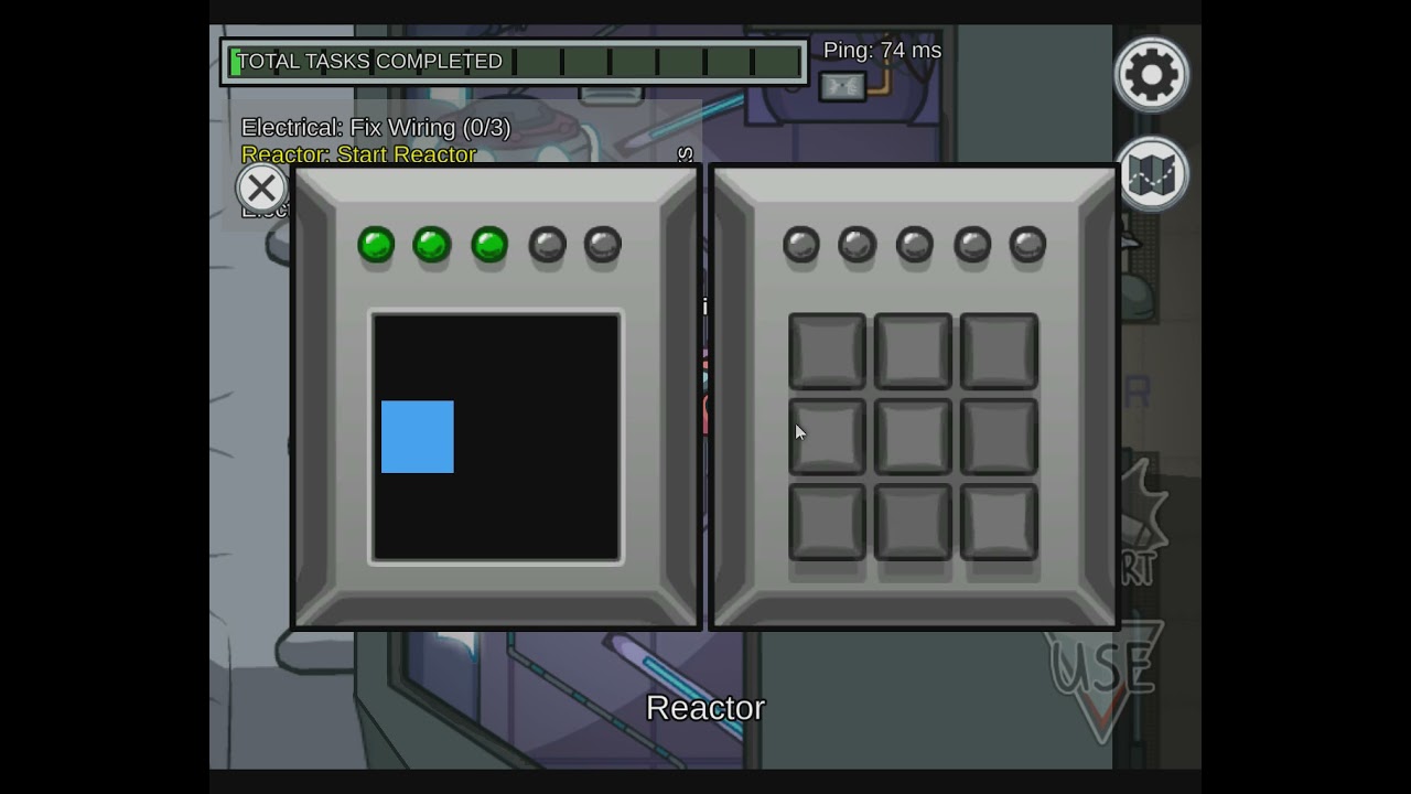 Among Us - Doing reactor task. - YouTube