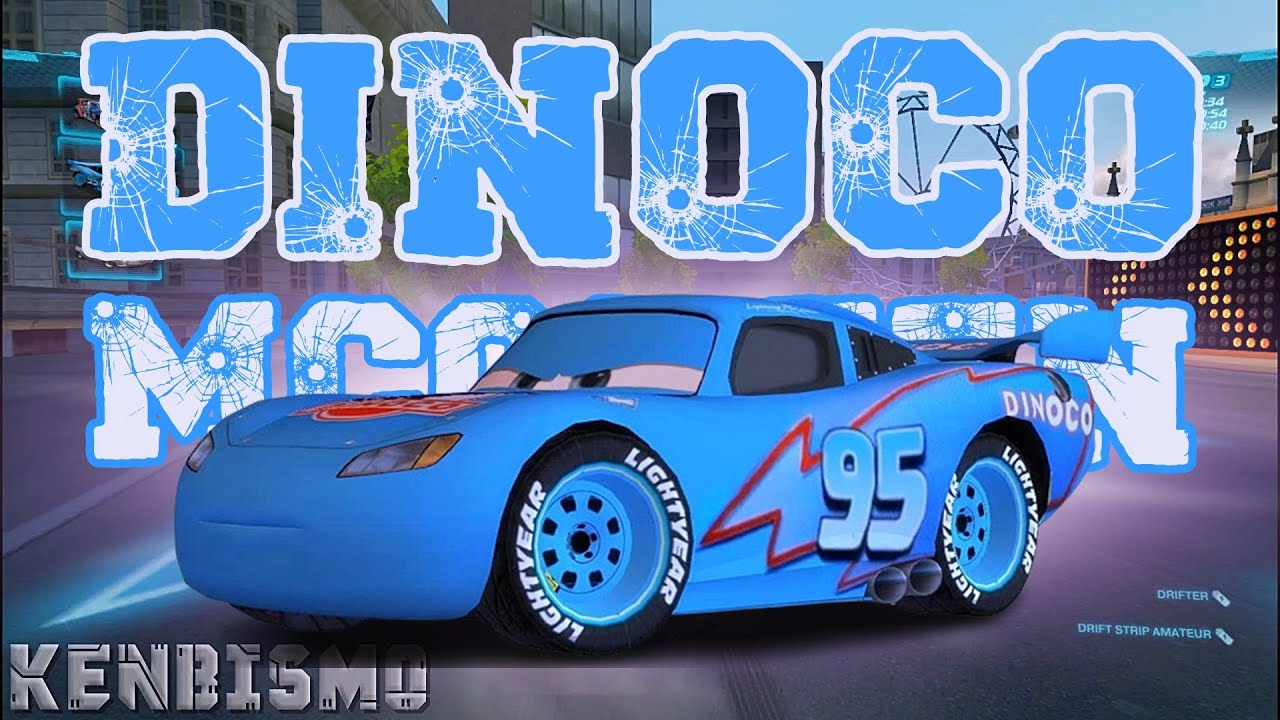 Cars 2 The Video Game Texture Mod - Dinoco McQueen - Buckingham Sprint ...