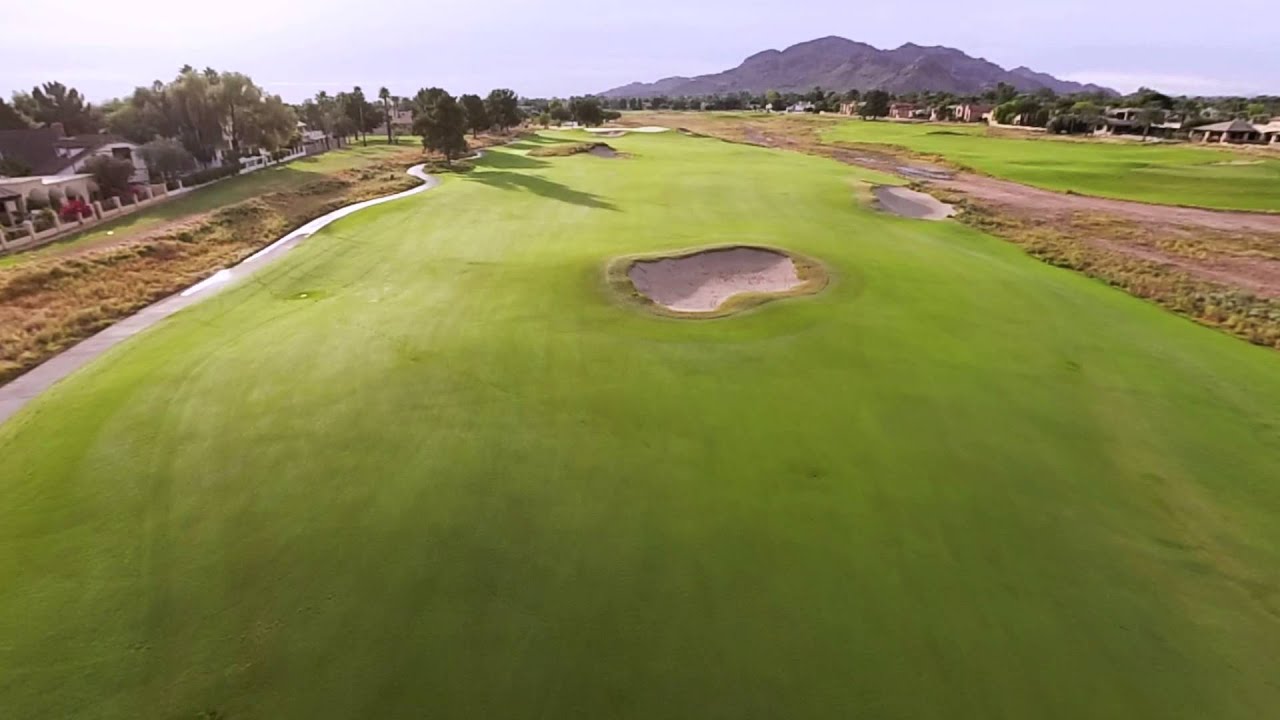 Flyby Camelback Golf Club Ambiente Hole 12 - YouTube